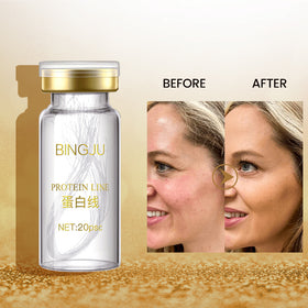 Korean Protein Thread No Needle Gold Protein Line Absorbable Anti-wrin ...