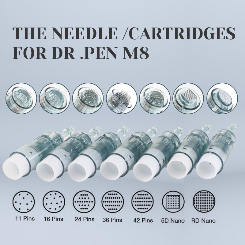 11/16/24/36/42/Nano Microneedling Cartridges for Dr Pen Ultima M8 ...