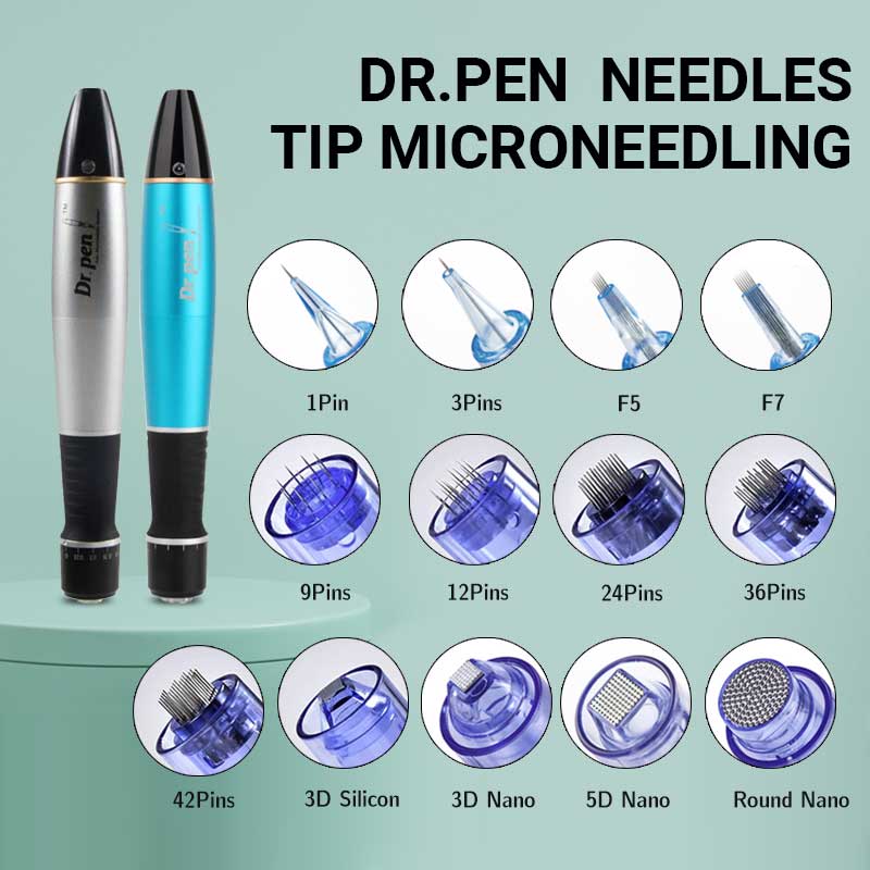 1/3/5/9/12/24/36/42 Nano Microneedle Cartridges for Dr Pen A1 – Auro ...